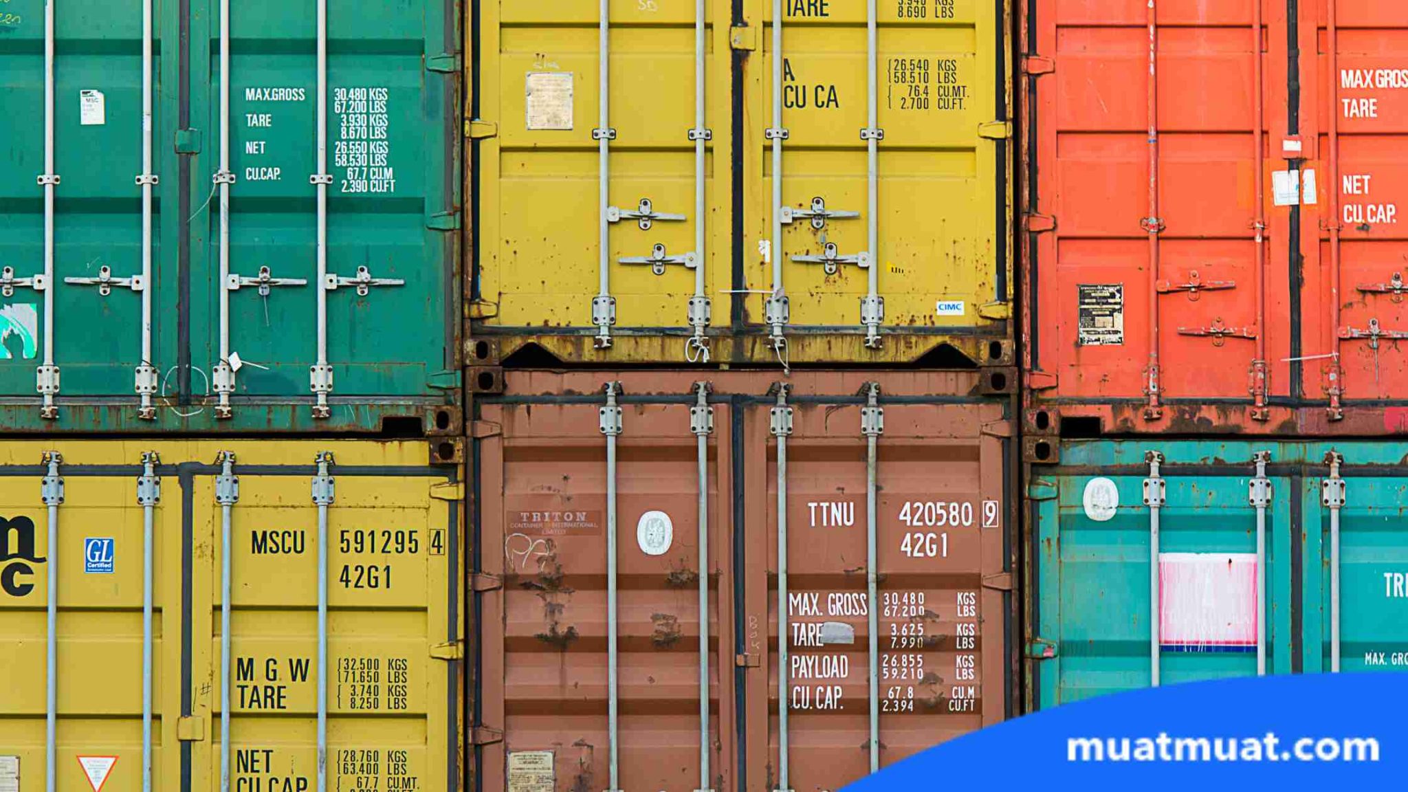Ukuran Container: Panduan Lengkap untuk Pengiriman Barang - MuatMuat Blog